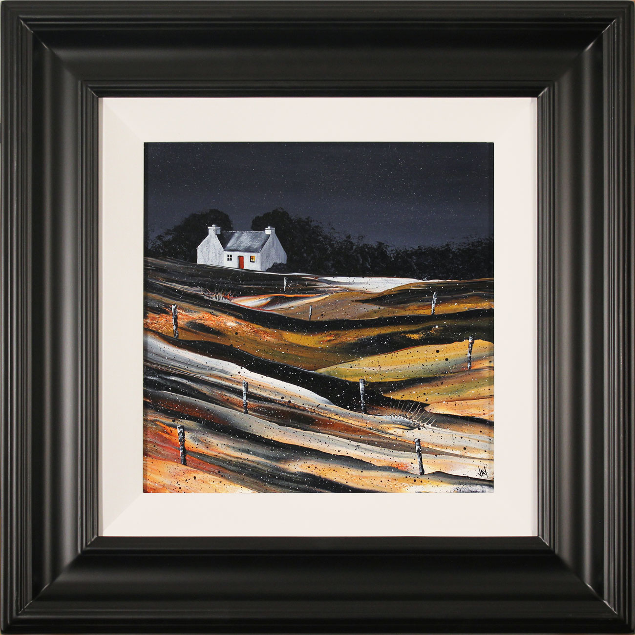Jay Nottingham, Original oil painting on panel, Fisherman's Cottage ...