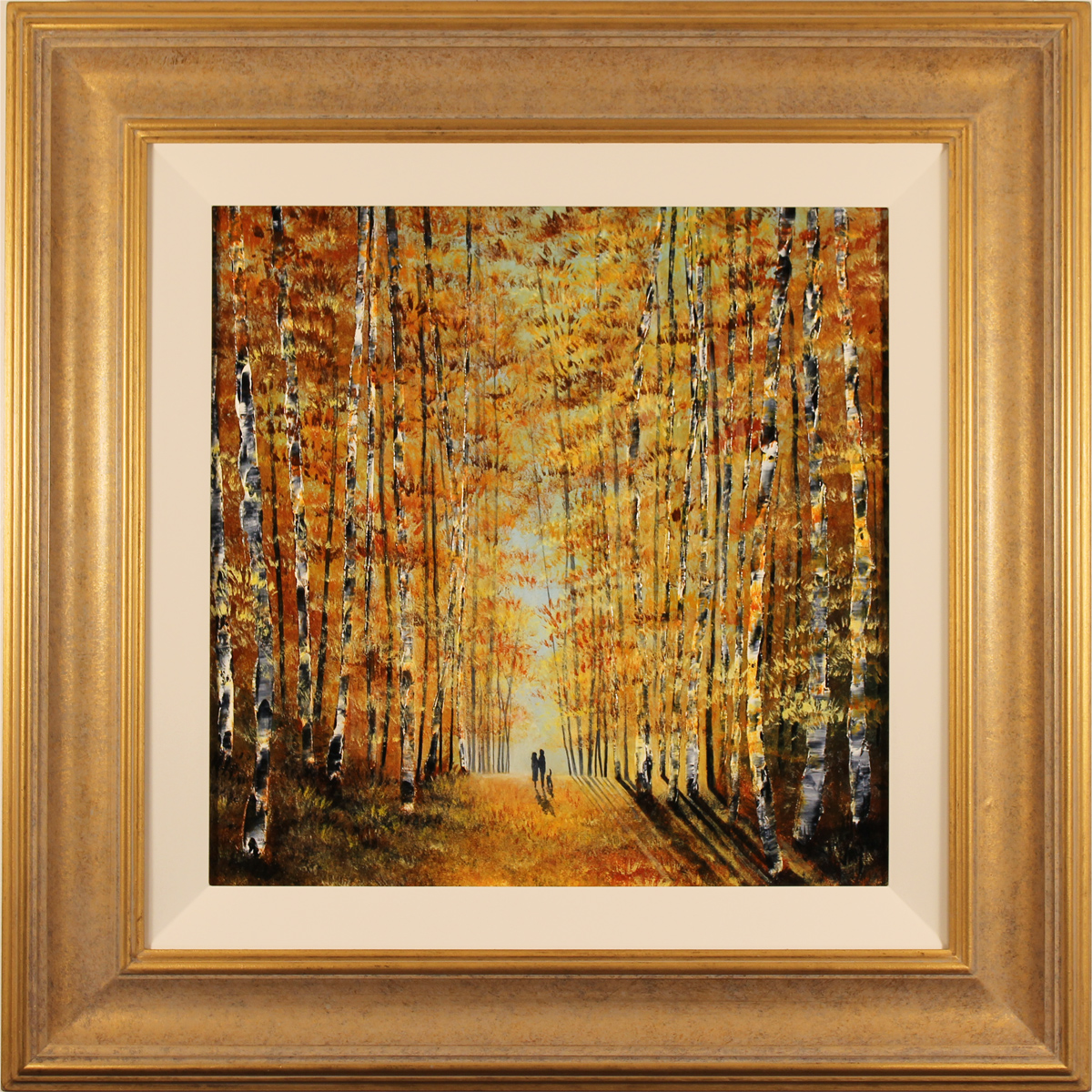 Jay Nottingham, original painting, Autumn Stroll