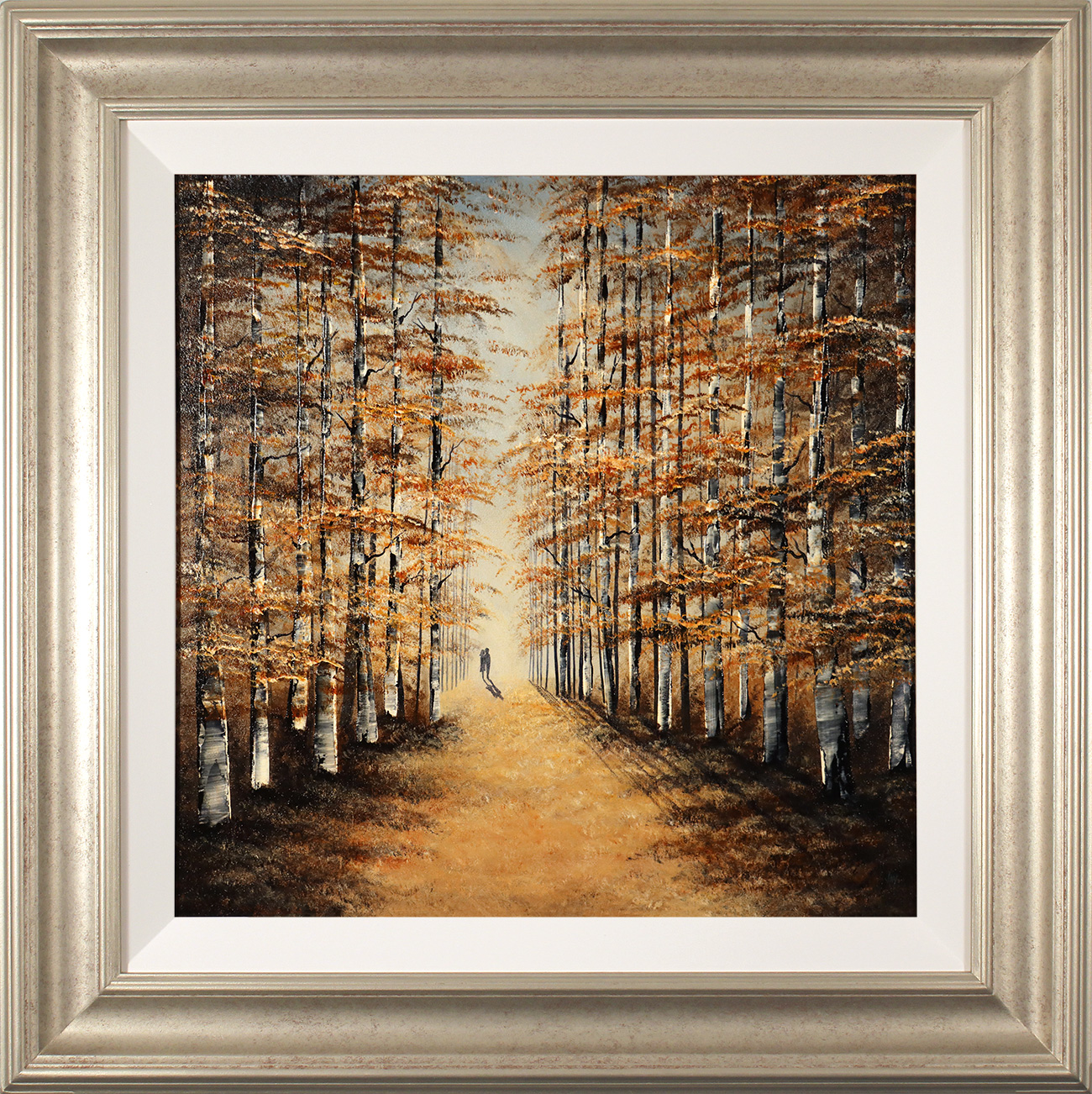 Jay Nottingham, original painting, Autumn Stroll