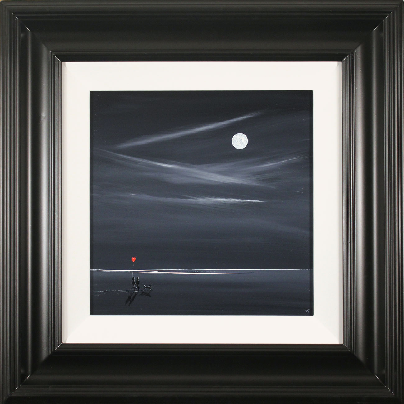 Jay Nottingham, original painting, Moonlight Stroll