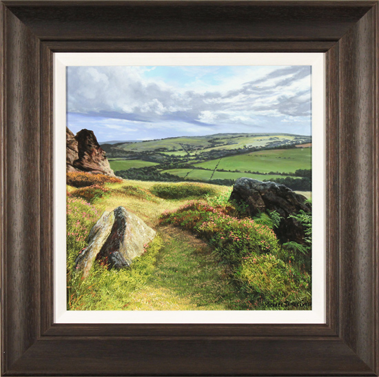 Michael James Smith, Original oil painting on panel, Summer View ...