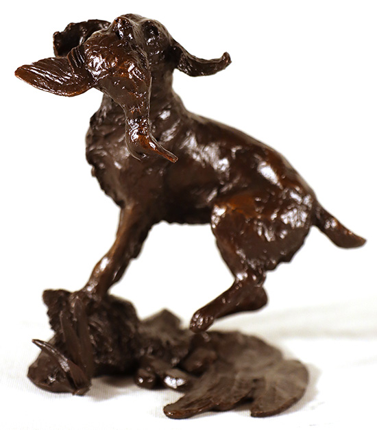 Michael Simpson, bronze, Springer Spaniel Retrieving
