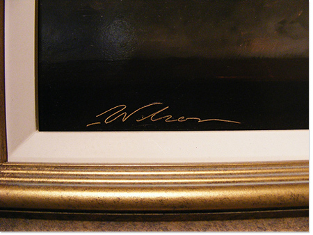 Paul Wilson, original painting, Mixed Board