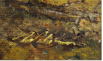 Paul Wilson, original painting, The Yorkshire Wolds, above Pocklington