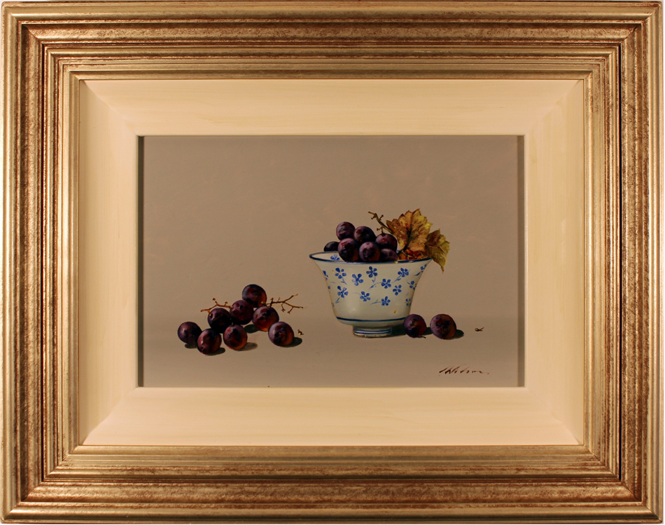 Paul Wilson, original painting, Grapes