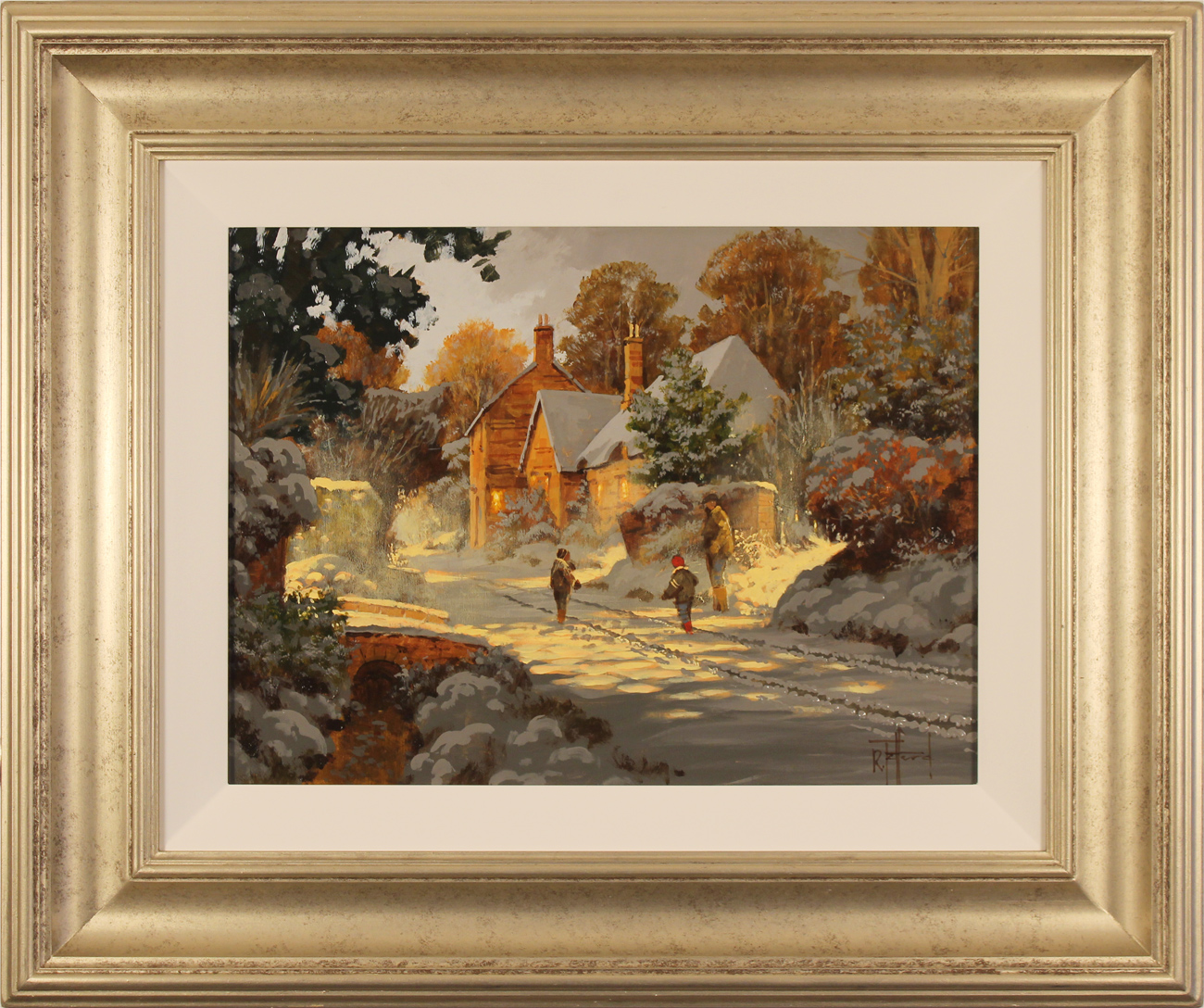 Richard Telford, original painting, He Started It