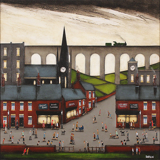 Sean Durkin, Original oil painting on panel, Tales from the Green ...