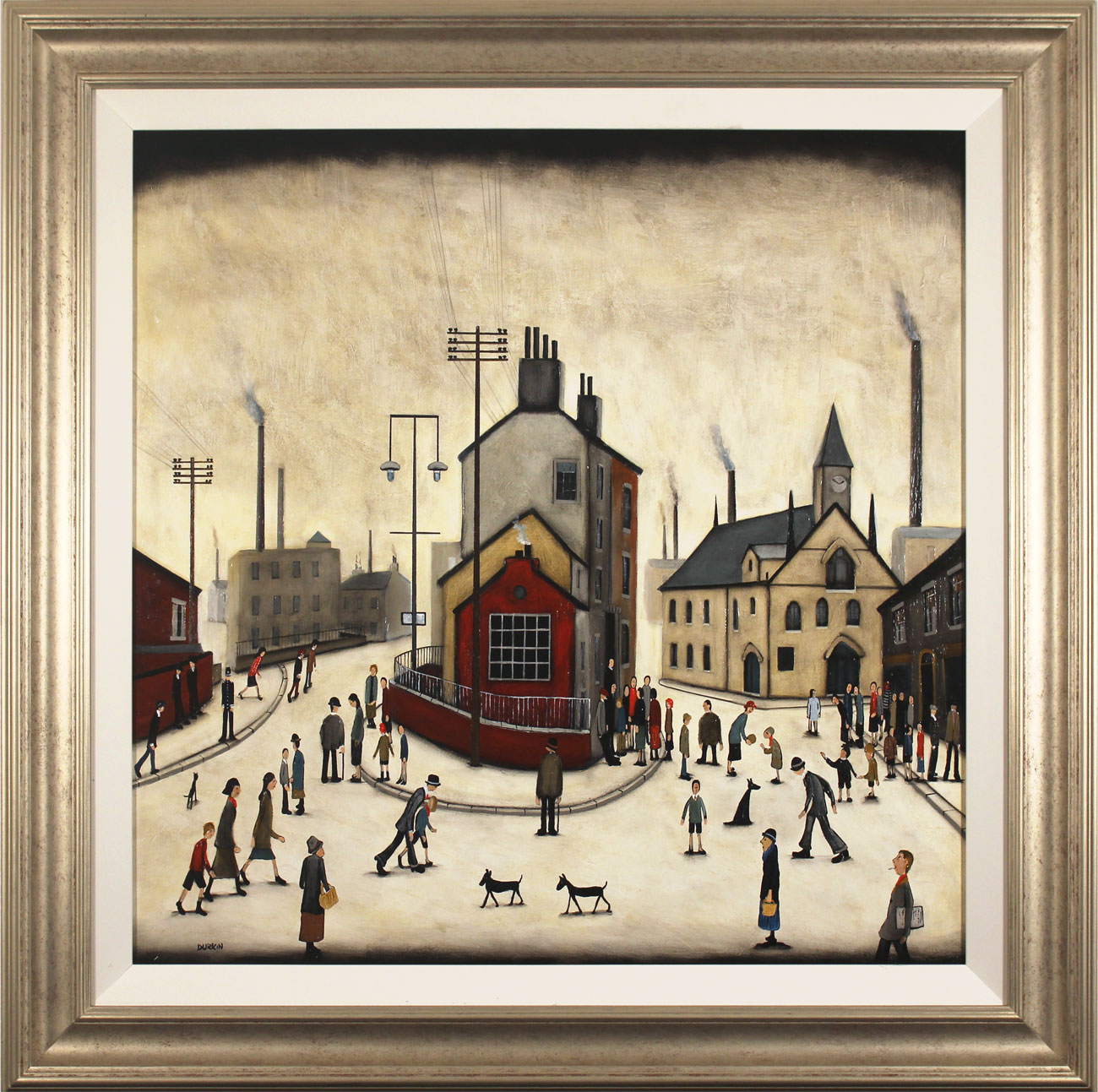 Streets of Industry, original painting by Sean Durkin