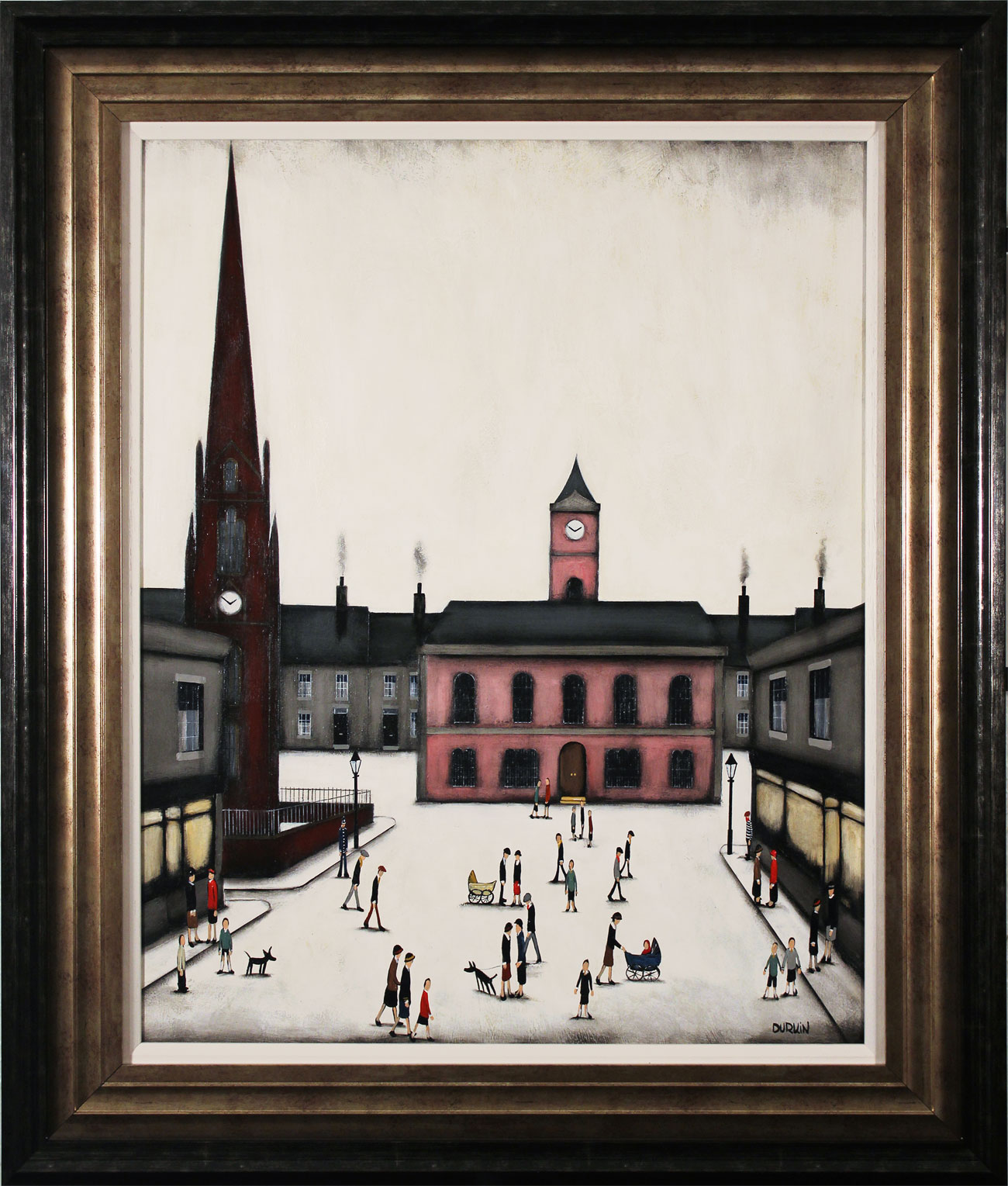 Return to St Hilda's, original painting by Sean Durkin