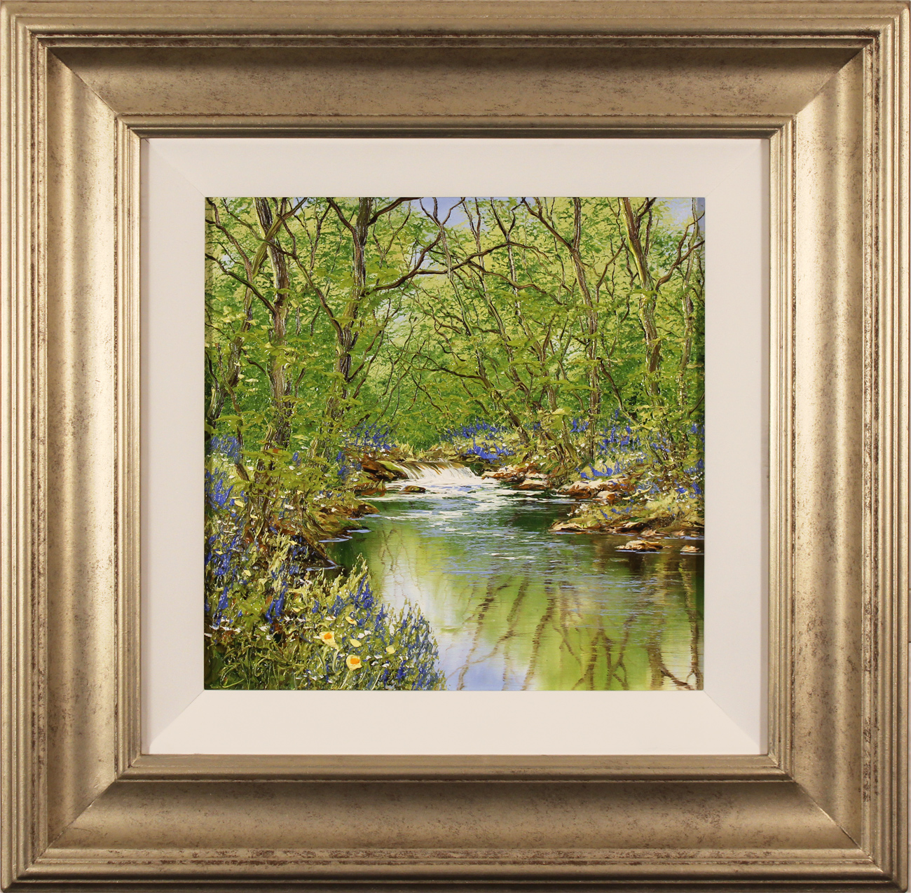 Terry Evans, original painting, Spring's Bounty, Yorkshire Dales