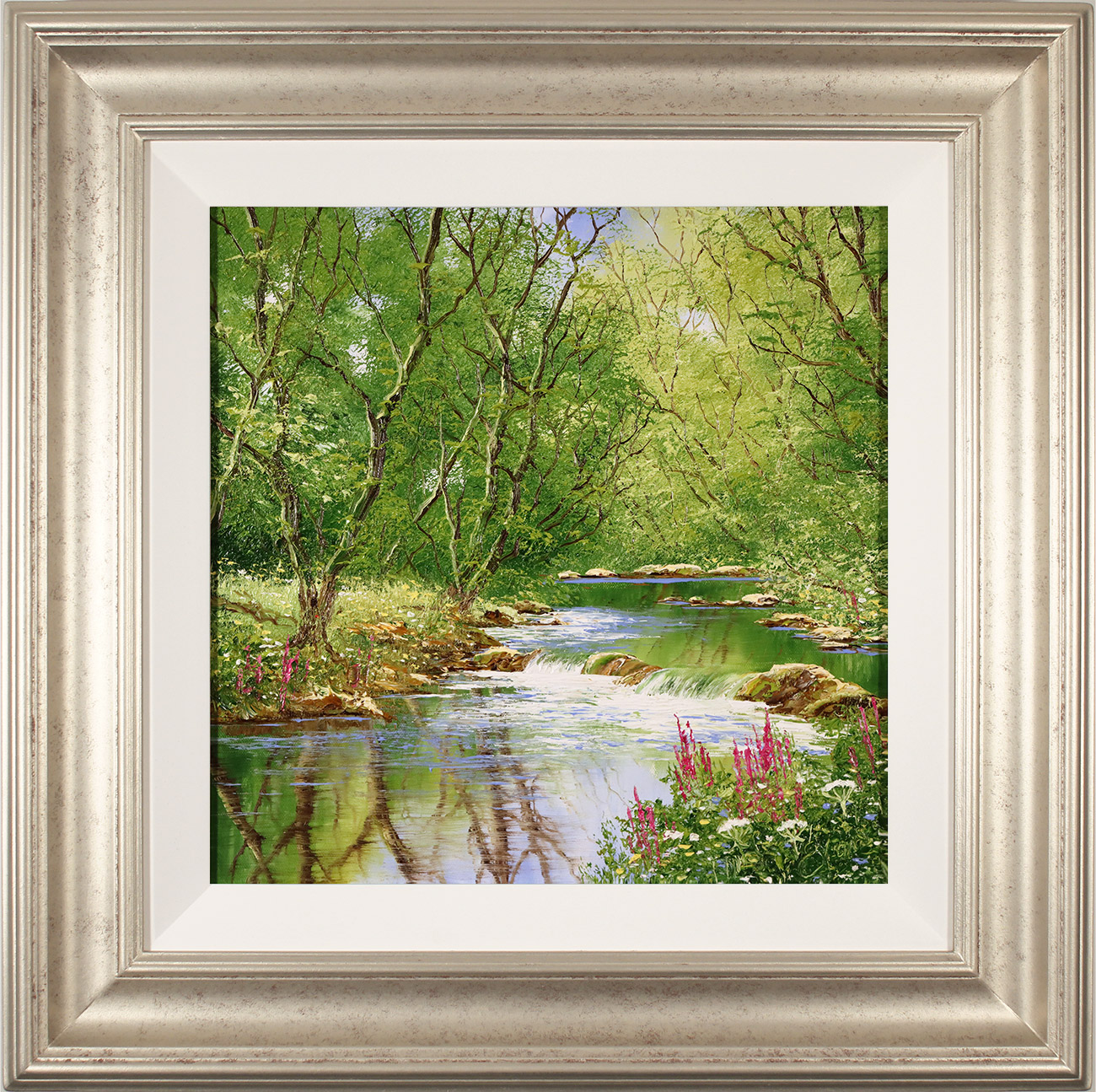 Terry Evans, original painting, Summer Wood