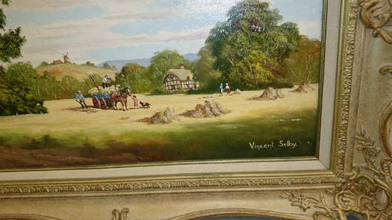 Vincent Selby, original painting, Landscape